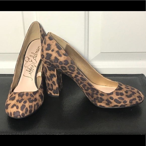 libby. edelman | Shoes | Libby Edelman Sean Block Heel Pumps 8 Velvet ...